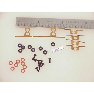 9142-1 -HO Power Truck,electrical pick-up wipers - Pkg. 2 sets