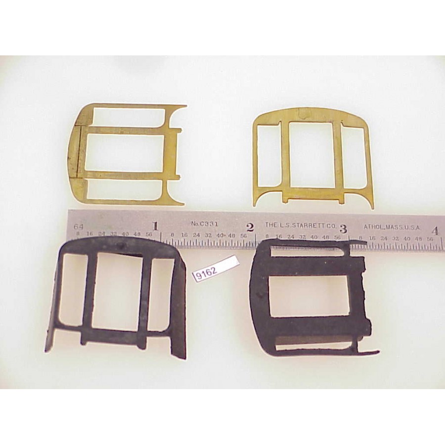 9162 -HO Diaphragm, full width for passenger cars - 1 Pair