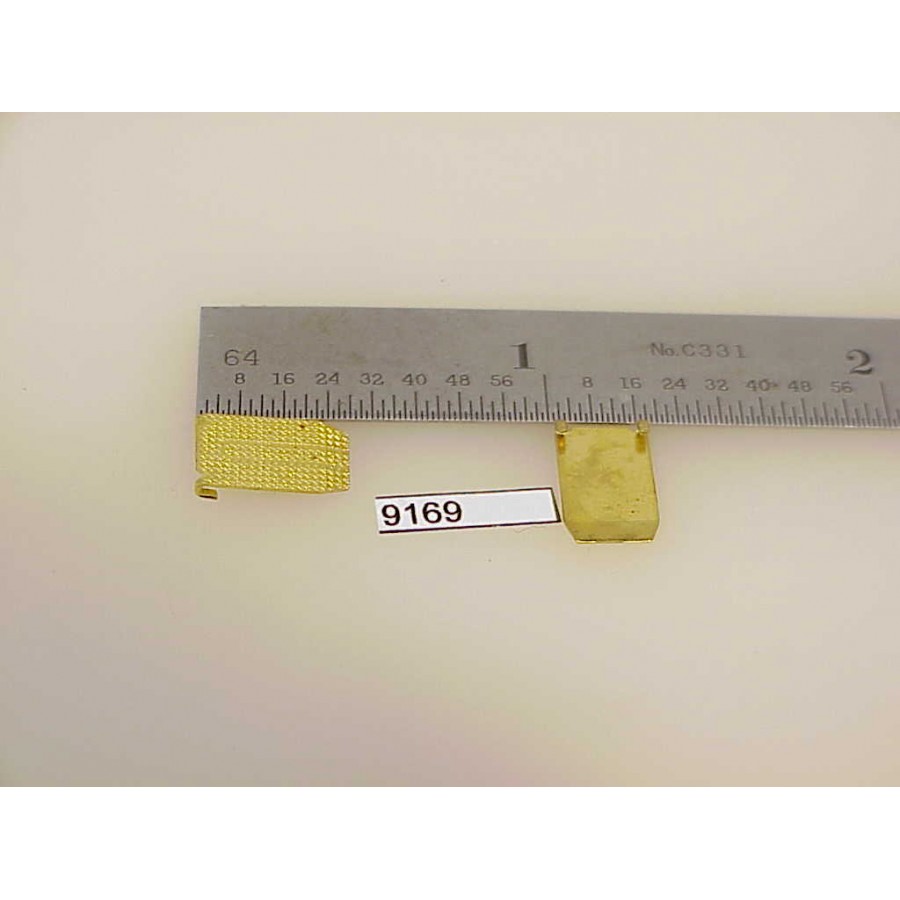 9169 -HO Platforms, End, diesel Locomotive, folding walkway ramp 7/16 ...