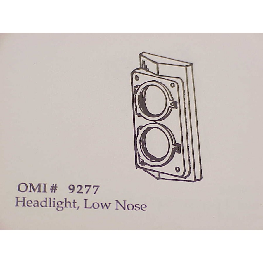 9277 - Diesel,Headlight, low nose - Pkg.1