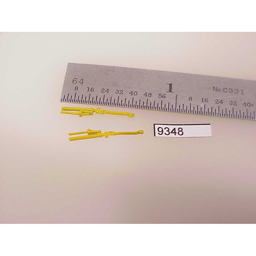 9348 - Airhoses, Diesel,w/adjustable support, primered - Pkg. 2