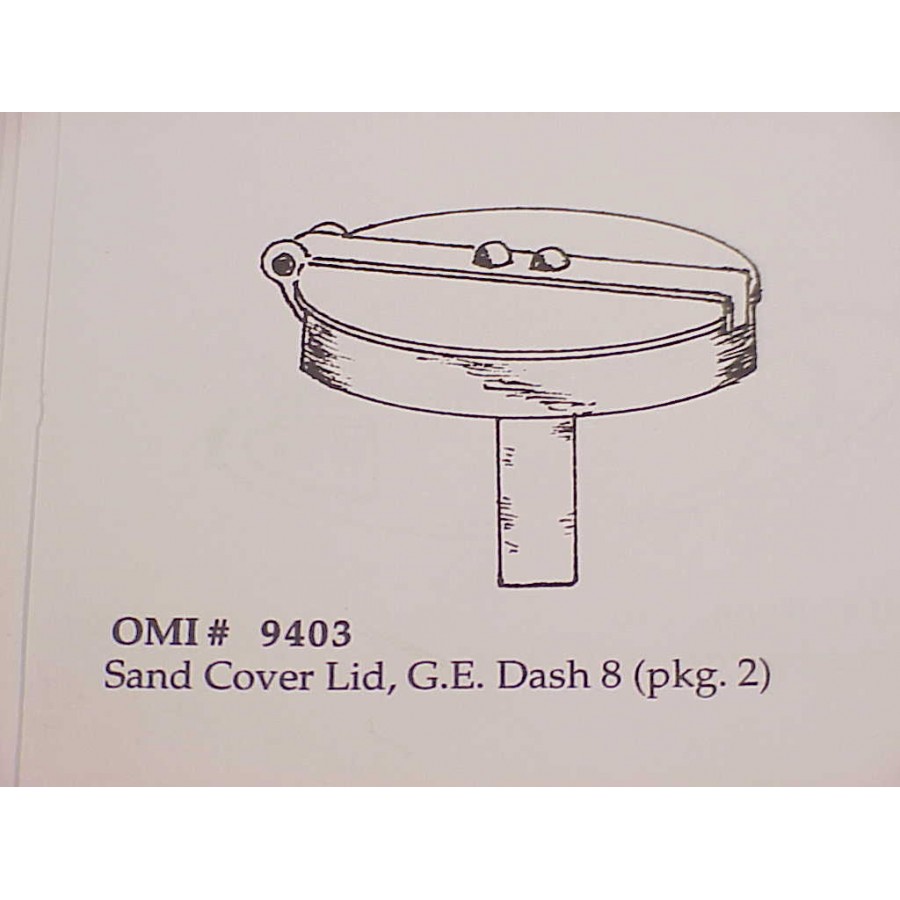 9403 - Diesel,Hatch, Sand Cover G.E. Dash 8 - Pkg. 2