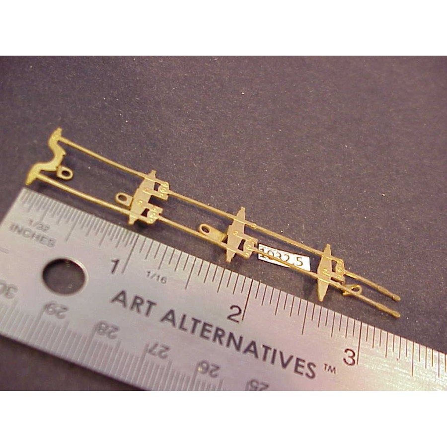 1032-5 - HO Scale - Steam Loco drivers brake levers set, 8 (4 drivers ...