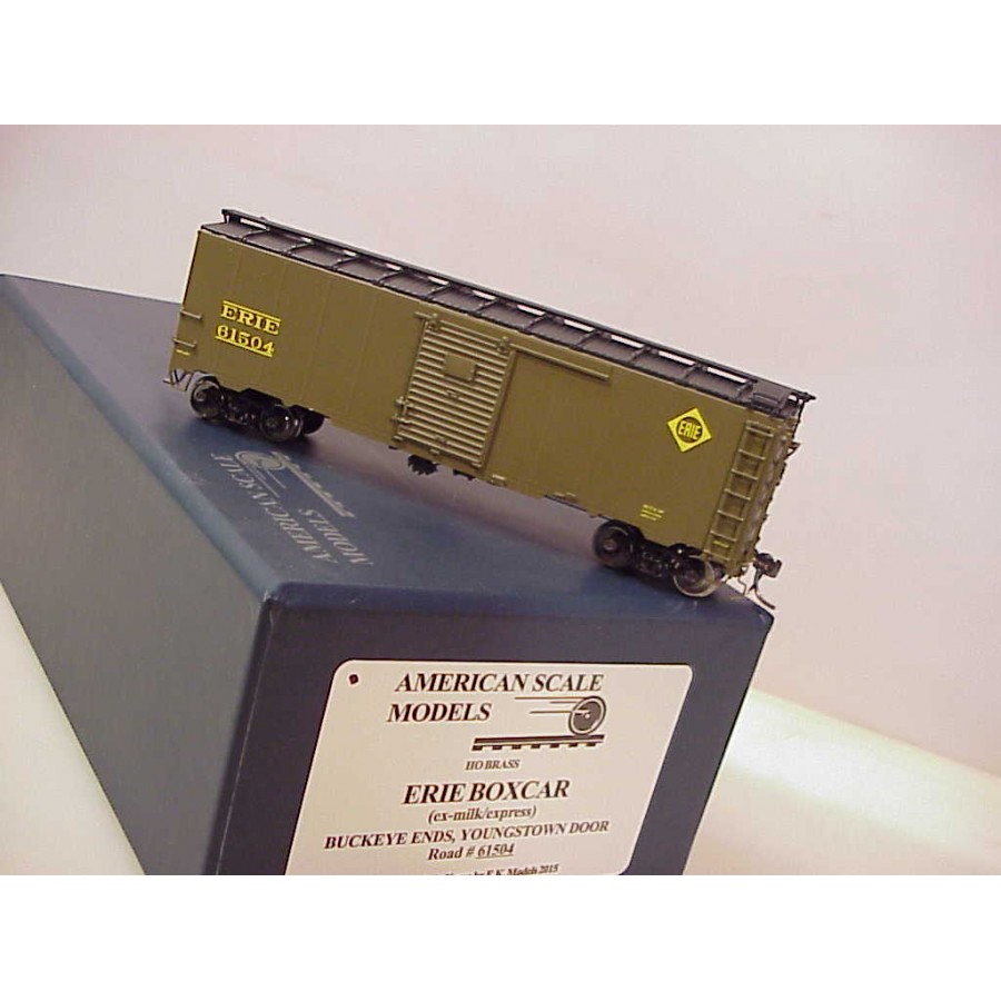 HO - Erie (ex milk/express) Boxcar, road number 61504