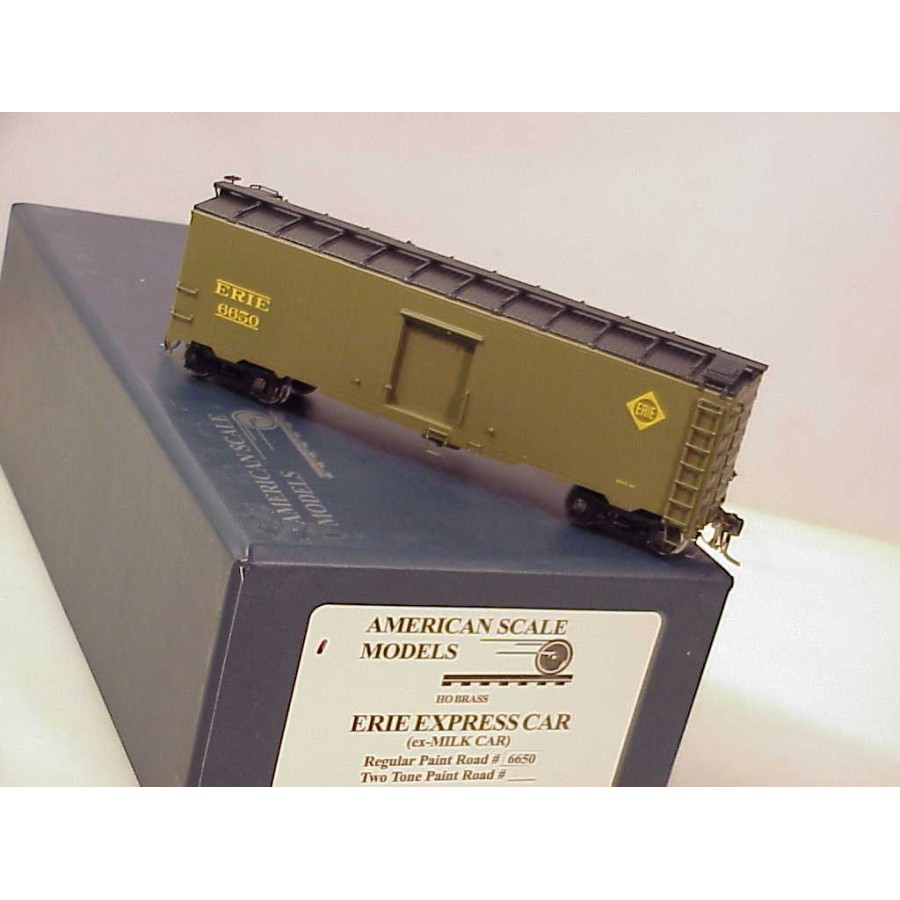 (HO Scale) Erie Express Boxcar 1935-37 Greenville (ex milk car), road ...