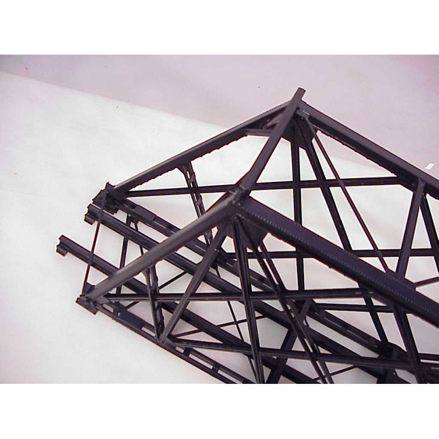 HO BRASS 139' Lattice Through Truss Bridge. Limited Run. Skewed Right ...