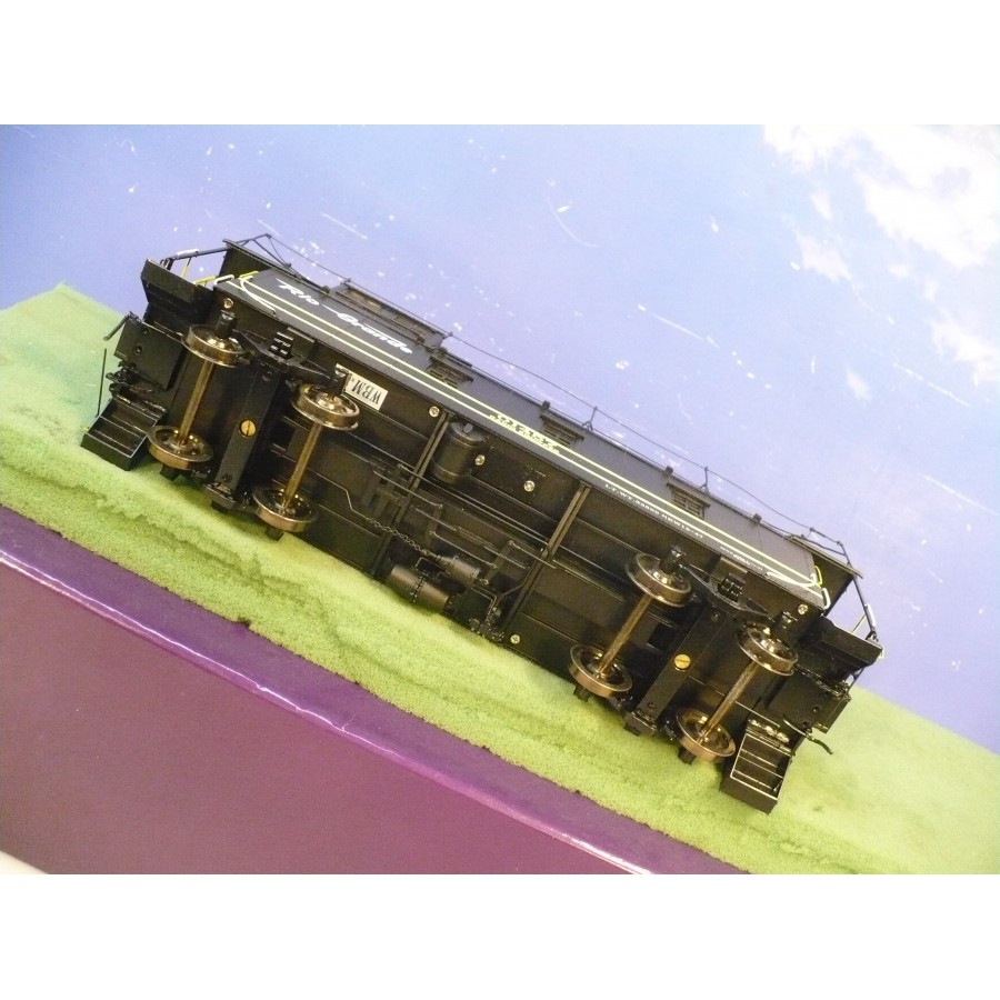 BRASS O Division Point Rio Grande Rivited Steel Caboose with Antenna F/P