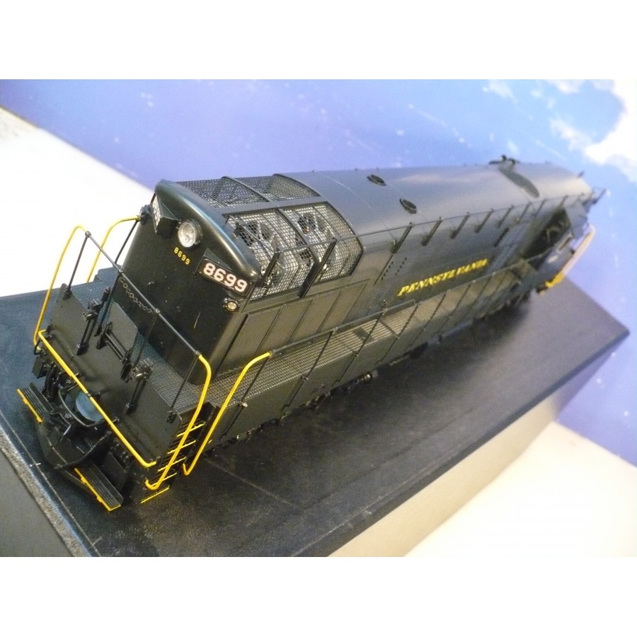 BRASS O Car & Loco Pennsylvania Railroad FM Trainmaster F/P w/antenna